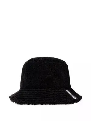 Moschino Teddy Bucket Hat - Black