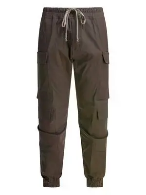 Rick Owens Cargo-pocket Drawstring Trousers - Brown