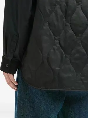 AFTERMATHS Corduroy-panel Shirt