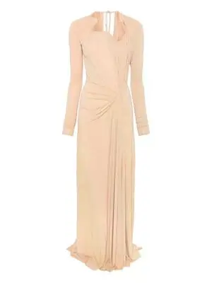 Victoria Beckham Long Sleeve Evening Dresses