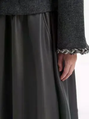 B+AB A-line Midi Skirt