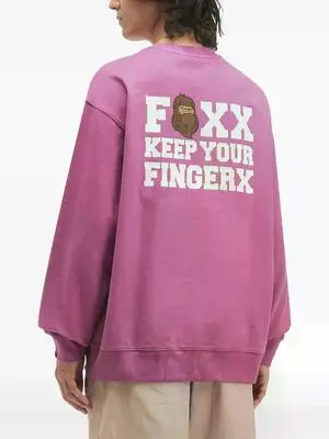 FINGERCROXX Fox Head Logo Sweatshirt