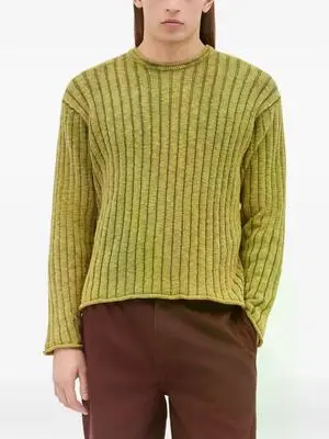 Jason Markk Ribbed Crew-neck Sweater