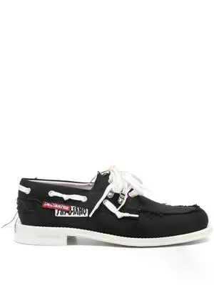 Dsquared2 Boat Shoes - Black