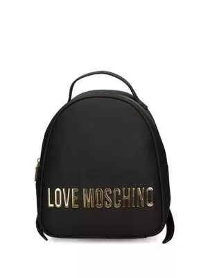 Love Moschino Logo Backpacks