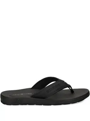 Tommy Hilfiger Textured-strap Flip-flops