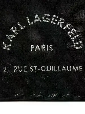 Karl Lagerfeld Rue St-guillaume Square Tote Bag