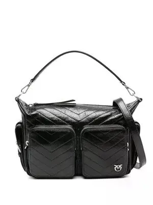 Pinko Quilted Pocket Satchel