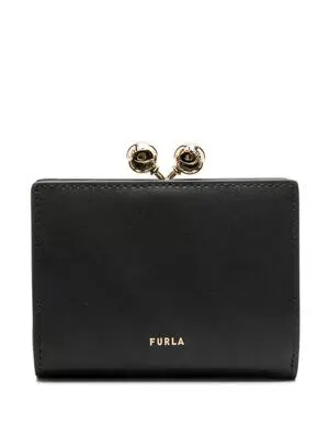 Furla Leather Wallet - Black