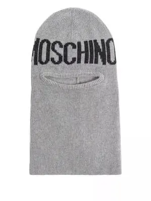 Moschino Logo Balaclava - Grey