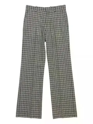 Acne Studios Checked Wool Trousers
