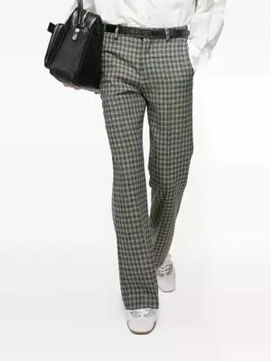 Acne Studios Checked Wool Trousers