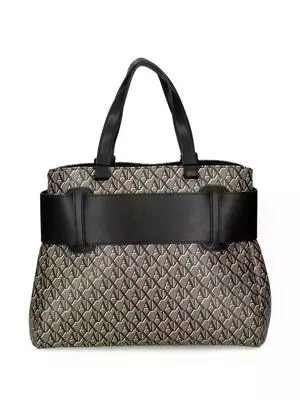 Armani Exchange Logo-buckle Tote