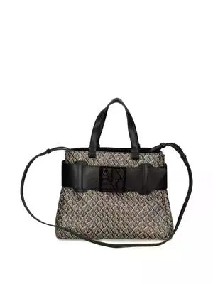 Armani Exchange Logo-buckle Tote