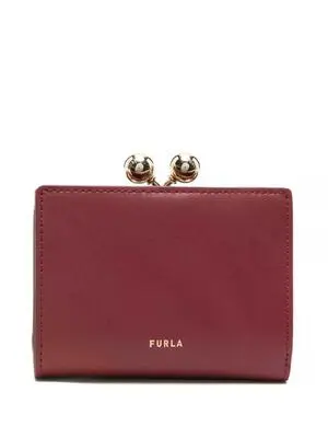 Furla Leather Wallet - Red