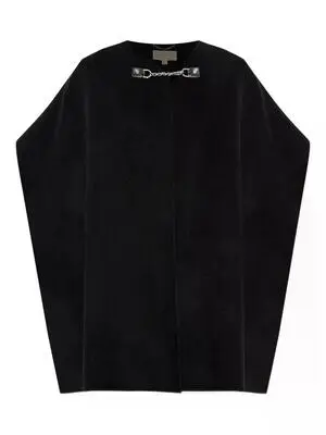 Michael Kors Chain-trimmed Wool Cape
