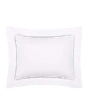 YVES DELORME Colisée Blanc Boudoir Pillowcase - White