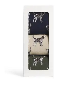 Barbour Pointer Dog Crew Socks - Green