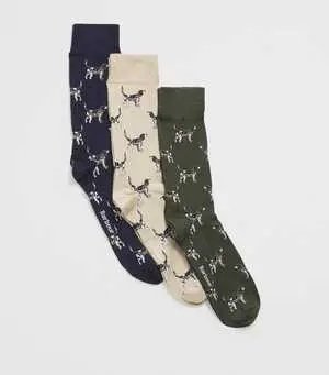 Barbour Pointer Dog Crew Socks