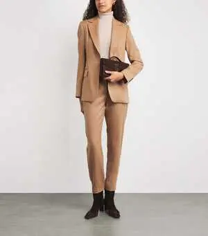 Eleventy Wool-blend Metallic Blazer