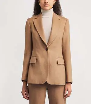 Eleventy Wool-blend Metallic Blazer