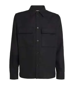 J. Lindeberg Wool-blend Overshirt