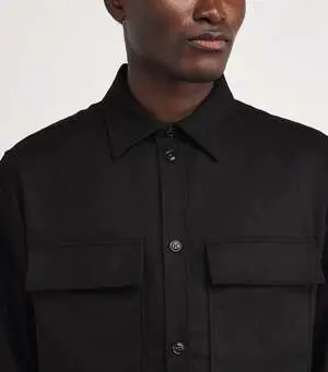 J. Lindeberg Wool-blend Overshirt