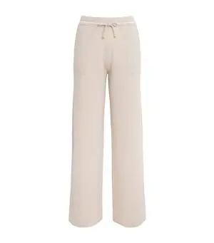 Eleventy Cashmere Wide-leg Trousers