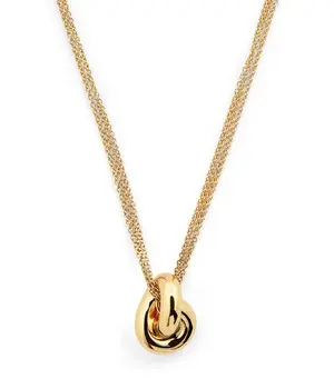 ENGELBERT Legacy Knot Pendant Necklace - Gold