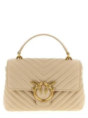 Pinko Love Lady Puff Mini Handbag - Beige