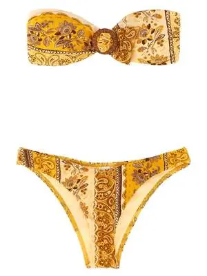 Zimmermann Lucky Ring Bikini - Yellow