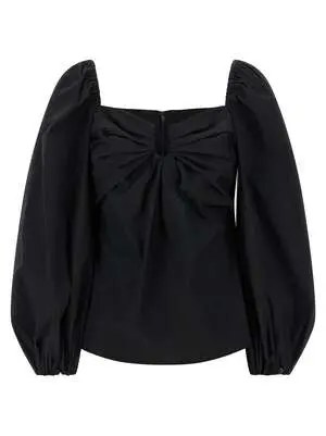 Carolina Herrera Puff Sleeve Blouses