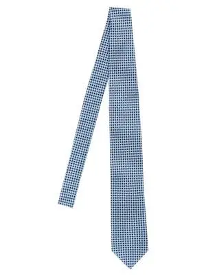 Brioni Jacquard Neck Tie - Light Blue