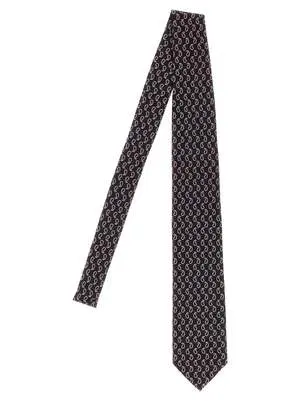 Brioni Jacquard Neck Tie - Blue