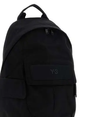 Y3 Logo Pocket Backpack