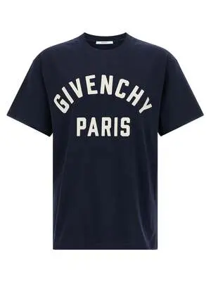 Givenchy Logo T Shirt - Blue