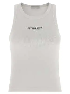 Givenchy Logo Ribbed Top