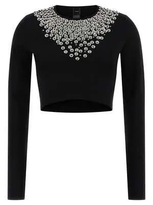 Pinko Cropped Sweaters For Women