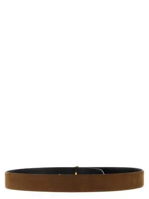 TOM FORD Reversible Belt With 't' Logo Buckle