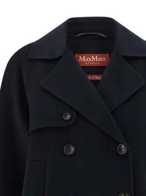Max Mara Nupar Wool, Silk And Cashmere Blend Coat