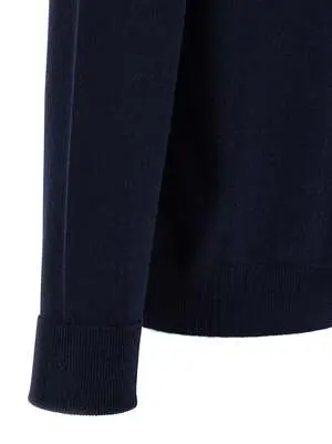 BALLANTYNE Argyle Pattern Cashmere Sweater