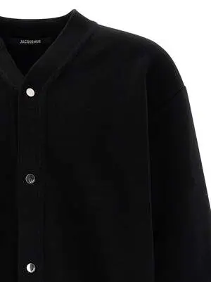 Jacquemus Le Cardigan Doppio - Black