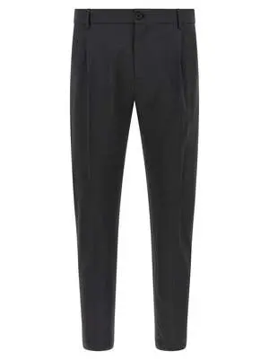 DEPARTMENT 5 Prince Cropped Wool Blend Pants - Gray
