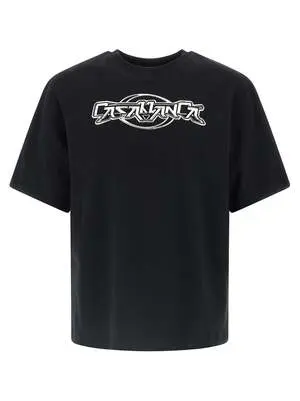 Casablanca Chrome' T Shirt - Black