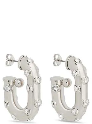 Rabanne Xl Link Earrings - Silver