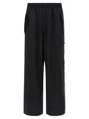 Y3 Wool Blend Straight Leg Pants