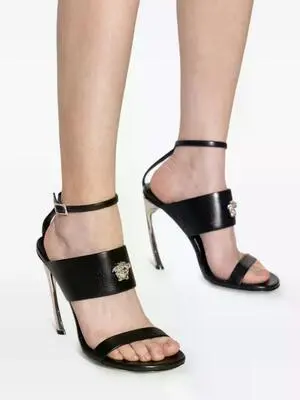 Versace 85mm Pincer Sandals - Black