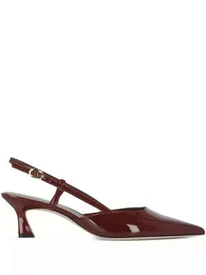 STUART WEITZMAN 50mm Vinnie Slingback Pumps - Red