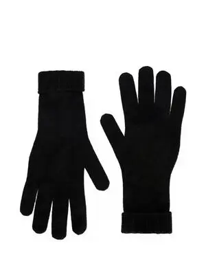 Dolce & Gabbana Knitted Gloves - Black