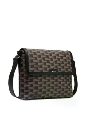 Bally Pennant-print Messenger Bag